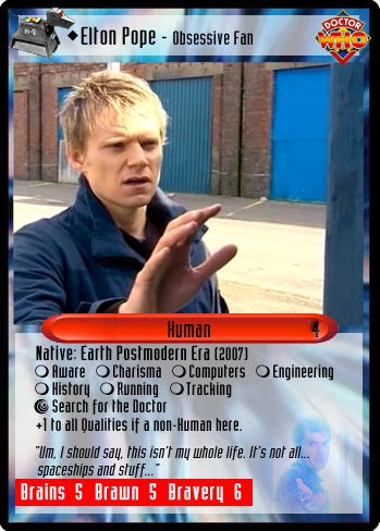Elton Pope - Obsessive Fan (T10D) | CardGuide Wiki | Fandom
