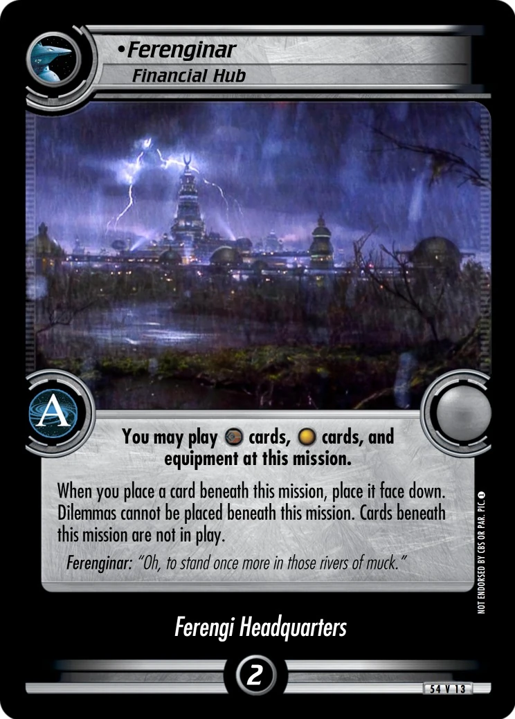 Ferenginar - Financial Hub (MAH) | CardGuide Wiki | Fandom