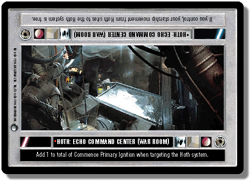 Hoth Echo Command Center War Room Hoth Dark Cardguide Wiki
