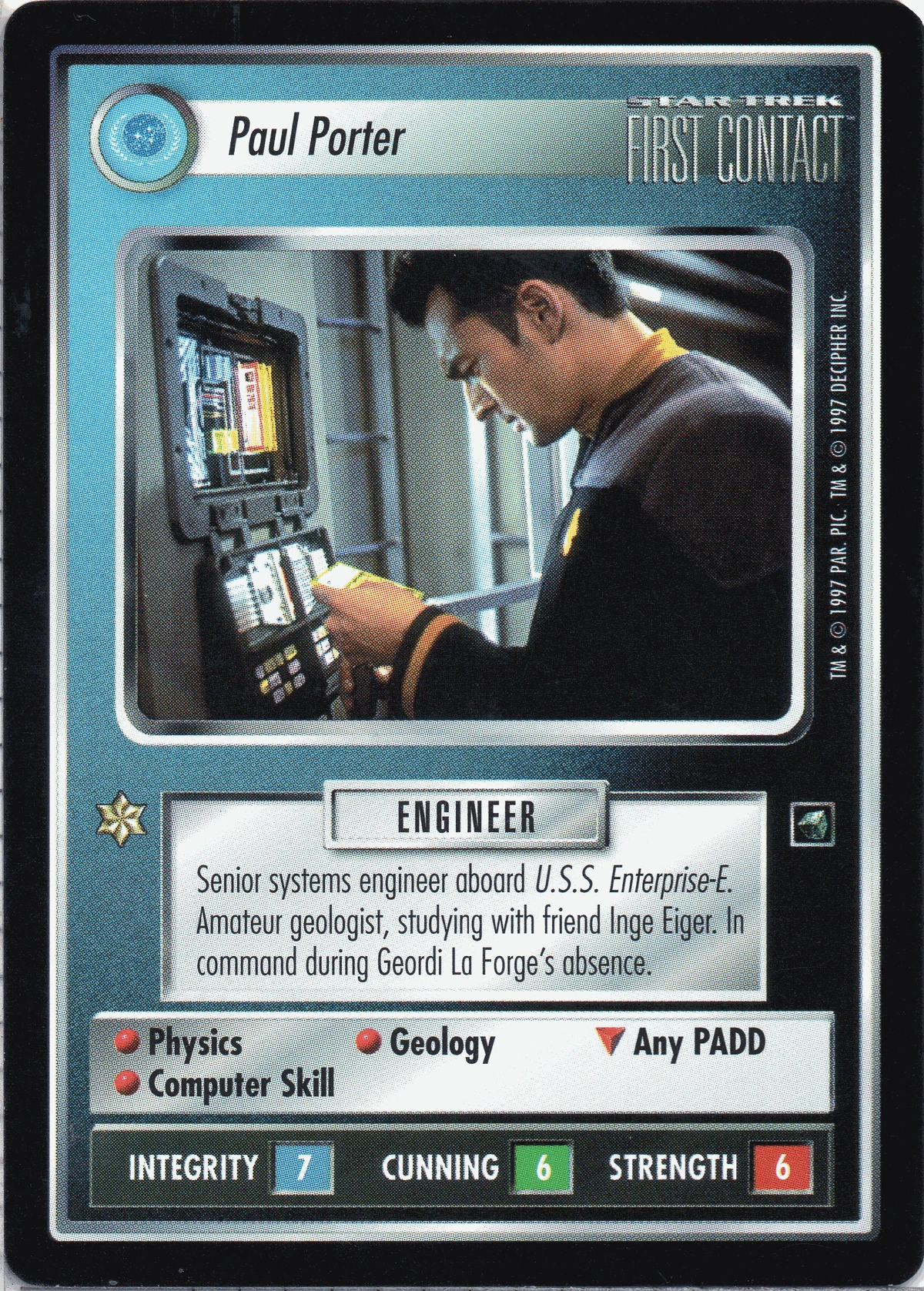 Paul Porter (FC) | CardGuide Wiki | Fandom