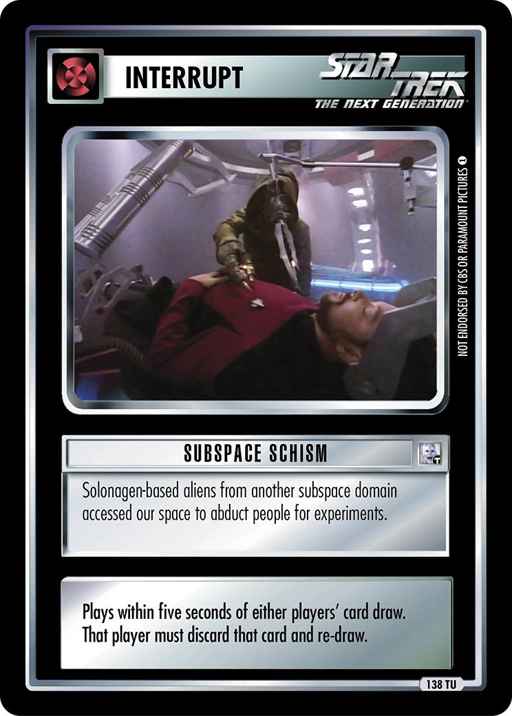 Subspace Schism (PT) | CardGuide Wiki | Fandom