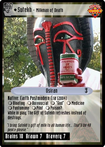 Sutekh - Milkman of Death (RD1) | CardGuide Wiki | Fandom