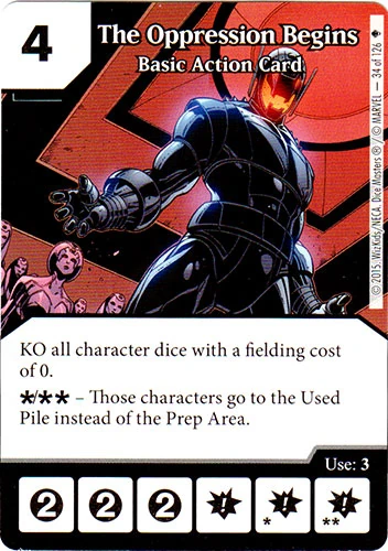 The Oppression Begins - Basic Action Card (AOU) | CardGuide Wiki | Fandom
