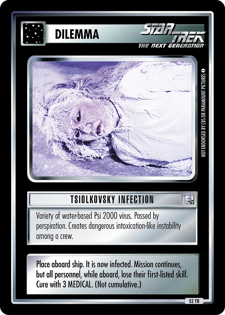 Tsiolkovsky Infection (PT) | CardGuide Wiki | Fandom