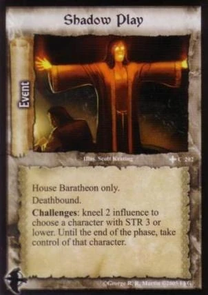 Shadow Play (WiE) | CardGuide Wiki | Fandom