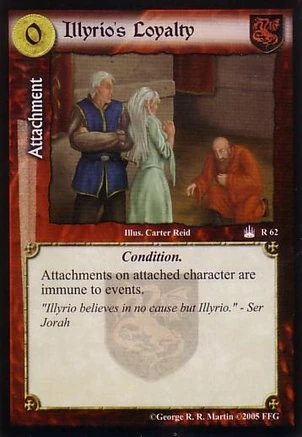 Illyrio's Loyalty (ARoK) | CardGuide Wiki | Fandom