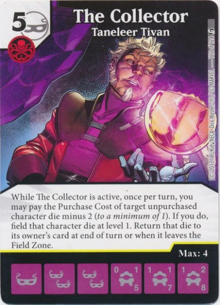 The Collector - Taneleer Tivan (GotG) | CardGuide Wiki | Fandom