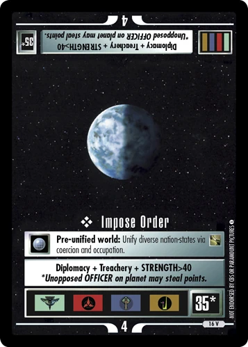 Impose Order (TNGS) | CardGuide Wiki | Fandom