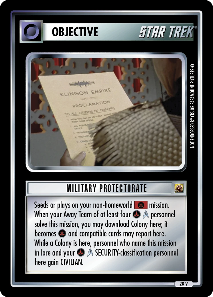 Military Protectorate (APLW) | CardGuide Wiki | Fandom
