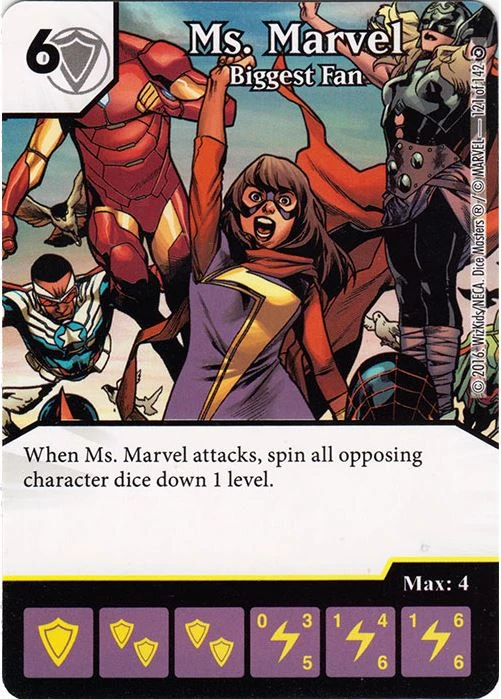 Ms. Marvel - Biggest Fan (CW) | CardGuide Wiki | Fandom