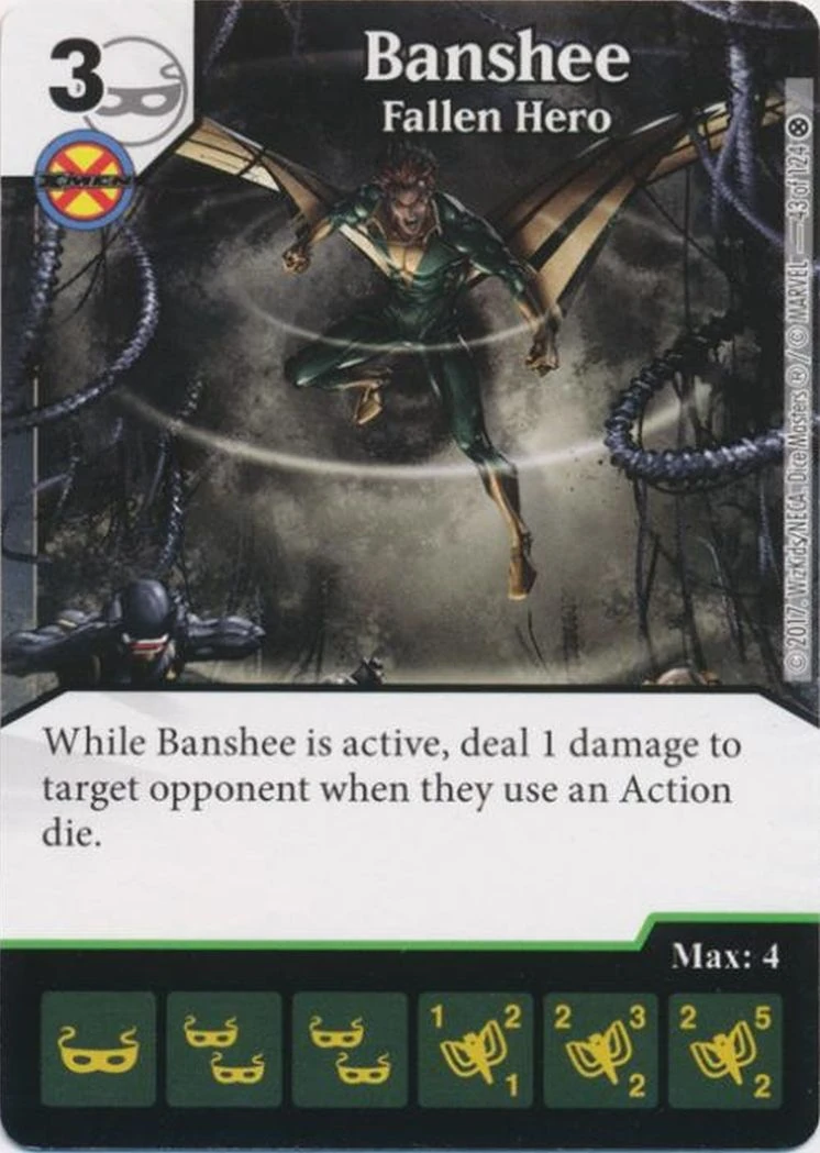 Banshee - Fallen Hero (XMFC) | CardGuide Wiki | Fandom