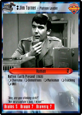 Jim Turner - Platoon Leader (AF) | CardGuide Wiki | Fandom