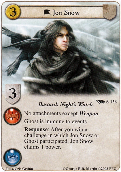 Jon Snow (CS) | CardGuide Wiki | Fandom
