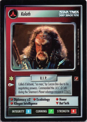 Koloth (BoG) (Foil) | CardGuide Wiki | Fandom