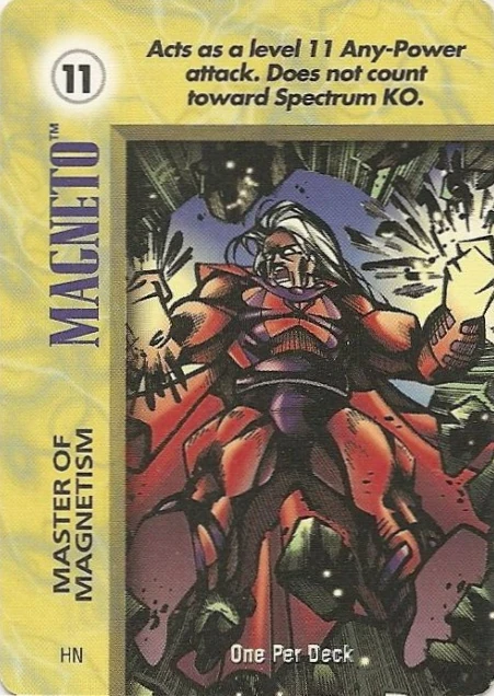 Magneto - Master of Magnetism (IQOP) | CardGuide Wiki | Fandom