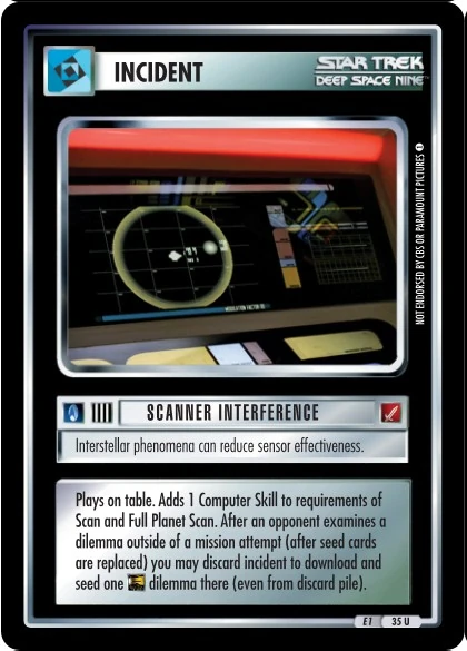 Scanner Interference (Errata) (BoG) | CardGuide Wiki | Fandom