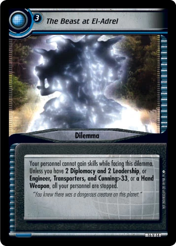 The Beast at El-Adrel (FtB) | CardGuide Wiki | Fandom