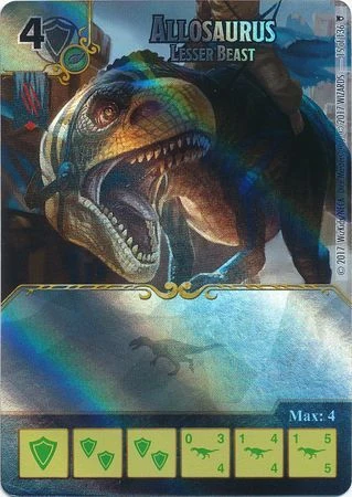 Allosaurus - Lesser Beast (ToA) (foil) | CardGuide Wiki | Fandom