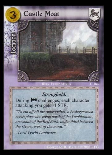 Castle Moat (WE) | CardGuide Wiki | Fandom
