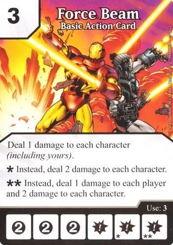 Force Beam - Basic Action Card (AvX) | CardGuide Wiki | Fandom