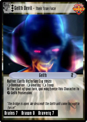 Gelth Devil - Their True Face (T9D) | CardGuide Wiki | Fandom
