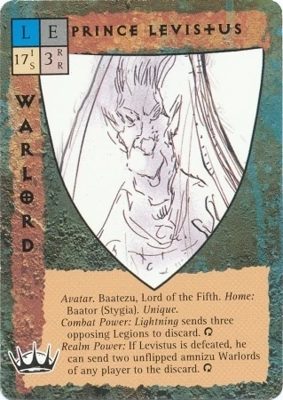 Prince Levistus (P&P) | CardGuide Wiki | Fandom