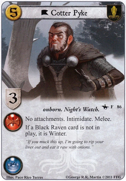 Cotter Pyke (TbC) (Pv) | CardGuide Wiki | Fandom