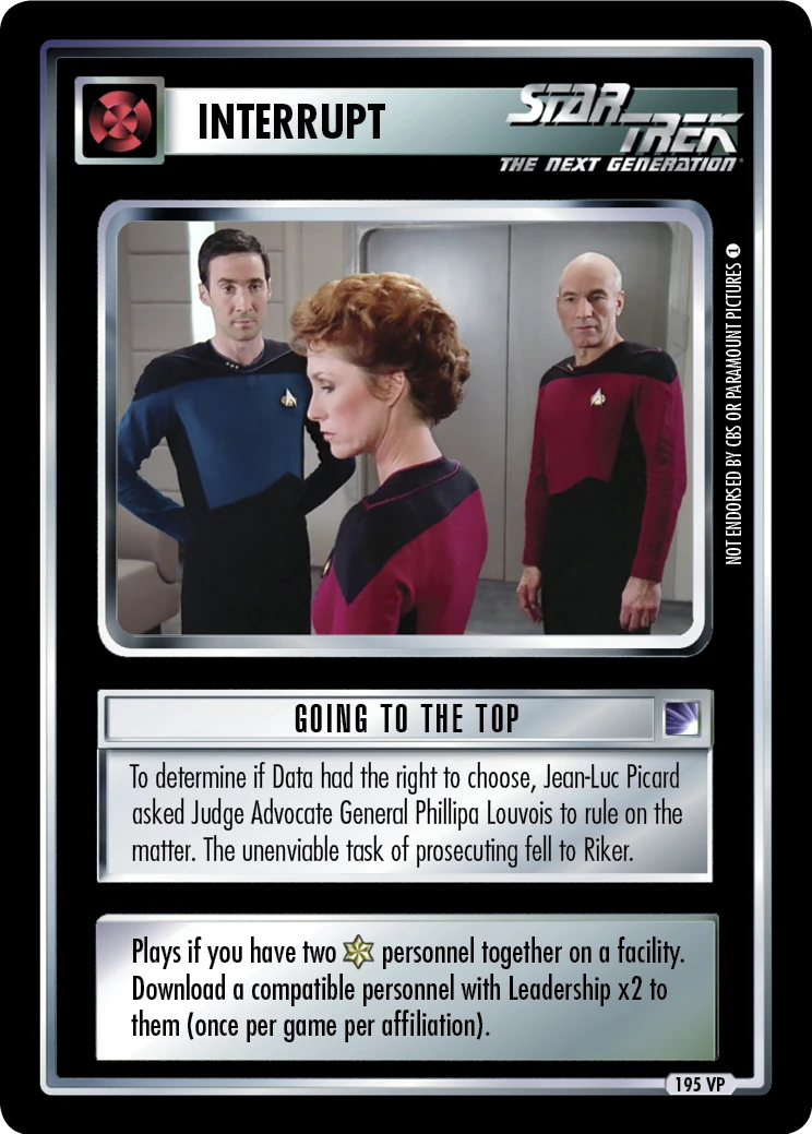 Going to the Top (VP) | CardGuide Wiki | Fandom