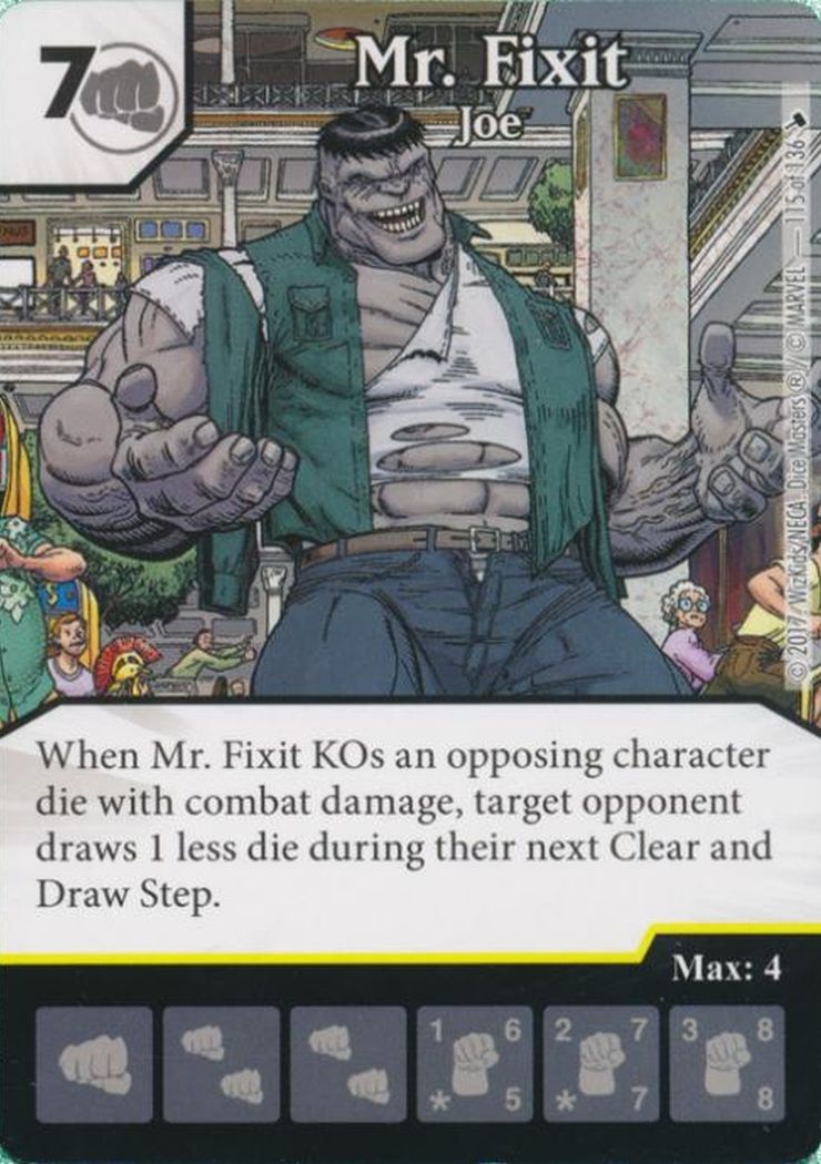 Mr Fixit Joe Tmt Cardguide Wiki Fandom