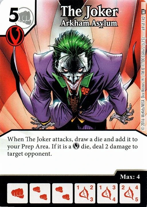 The Joker - Arkham Asylum (WFDM) | CardGuide Wiki | Fandom