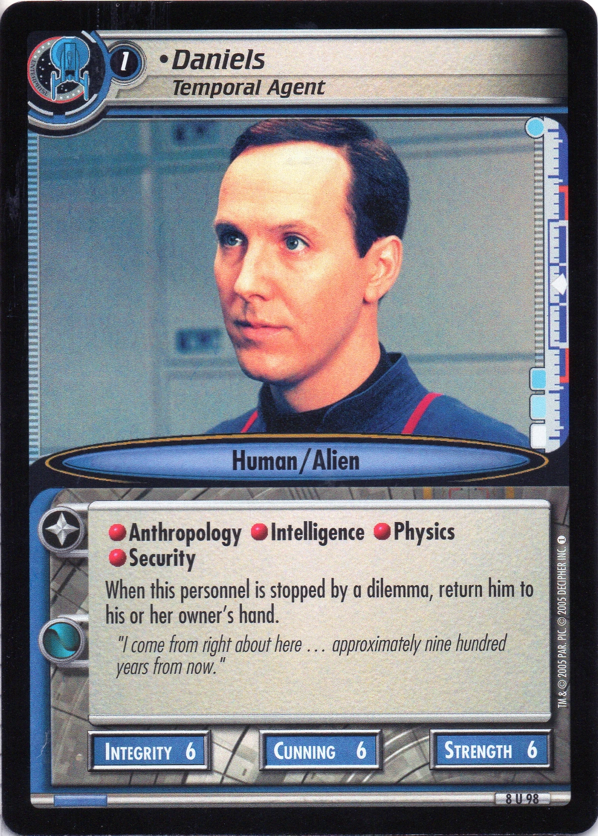 Daniels - Temporal Agent (TBG) | CardGuide Wiki | Fandom