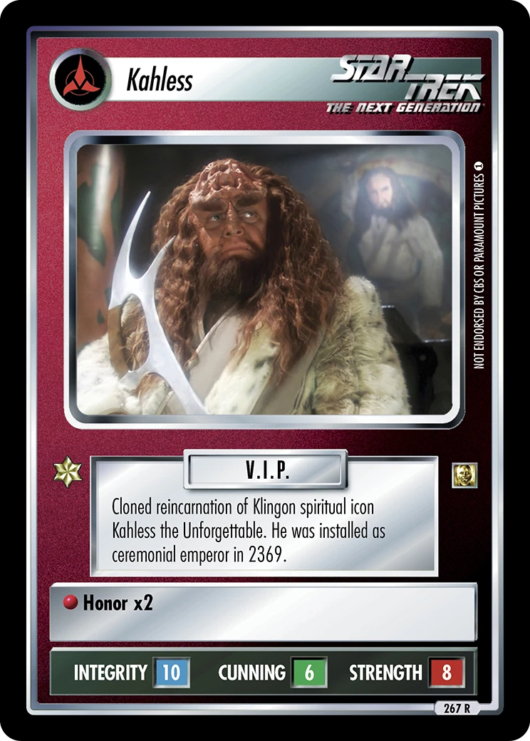 Kahless (PR) | CardGuide Wiki | Fandom