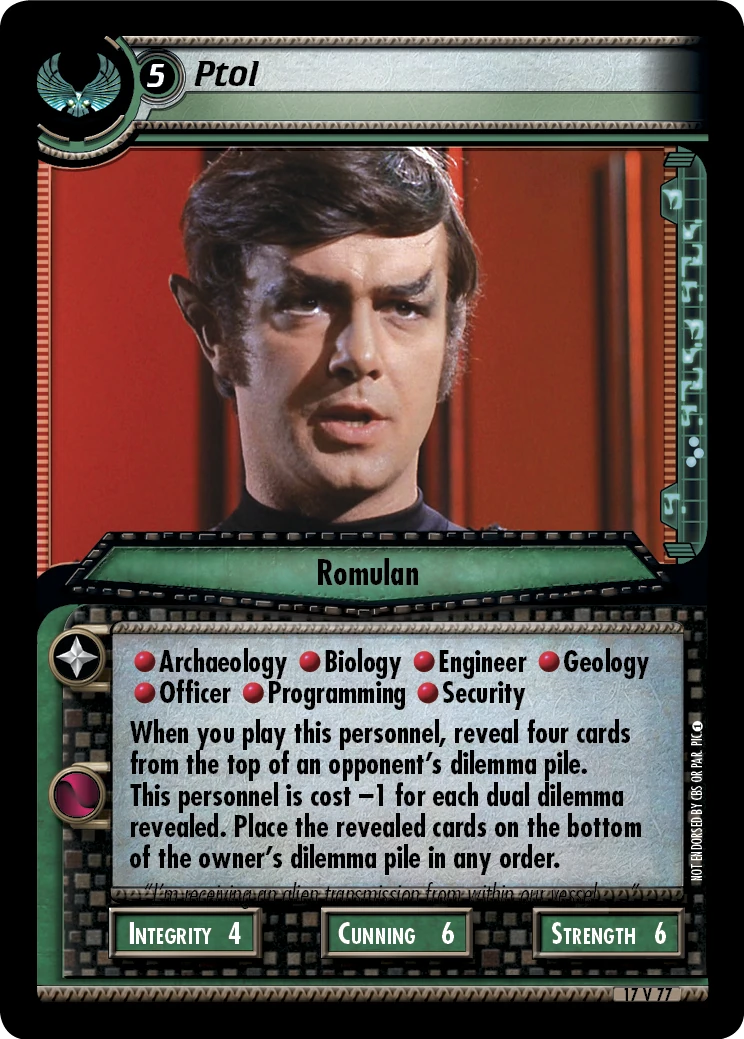 Ptol (Errata) | CardGuide Wiki | Fandom