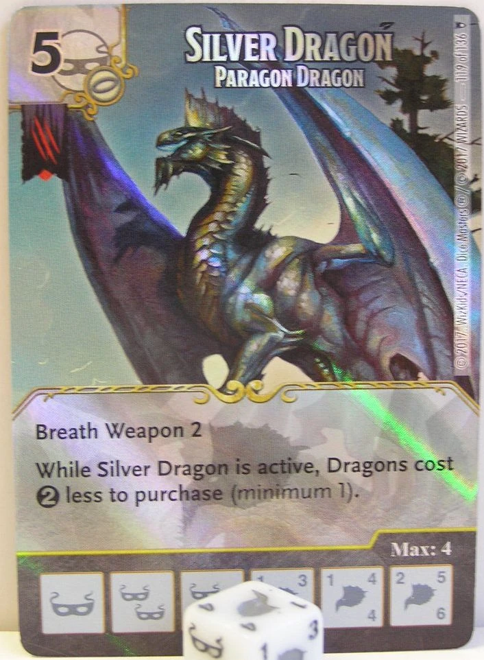 Silver Dragon - Paragon Dragon (ToA) (foil) | CardGuide Wiki | Fandom