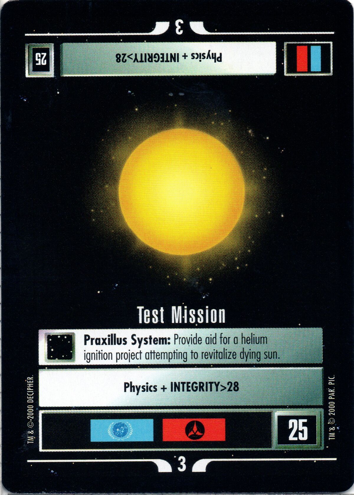 Test Mission Ttwt Cardguide Wiki Fandom