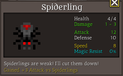 Spiderlings | Cardinal Quest 2 Wiki | Fandom