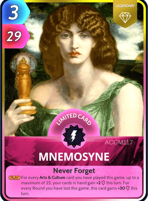 Mnemosyne | Cards, the Universe and Everything Wiki | Fandom