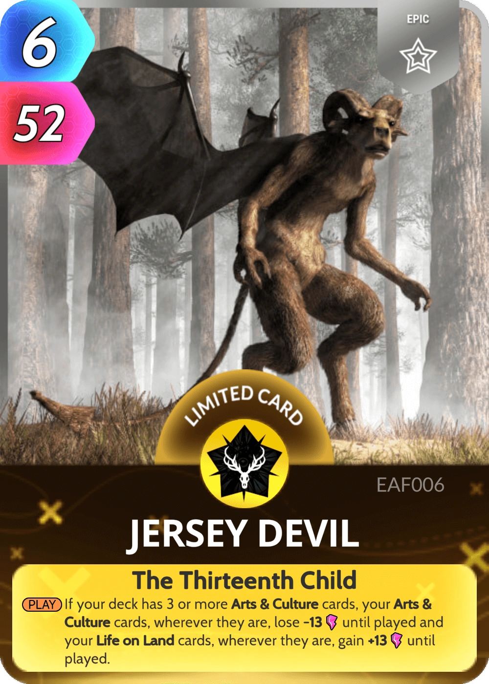 Jersey Devil | Cards, the Universe and Everything Wiki | Fandom