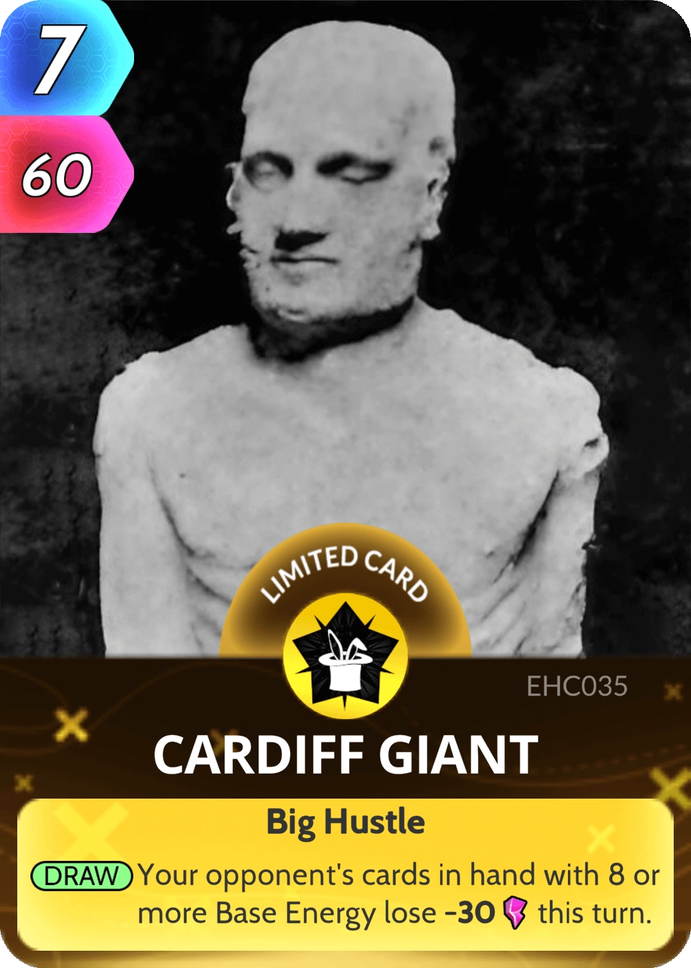 Cardiff Giant | Cards, the Universe and Everything Wiki | Fandom