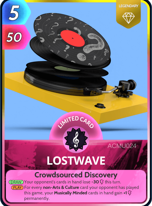 Lostwave | Cards, the Universe and Everything Wiki | Fandom