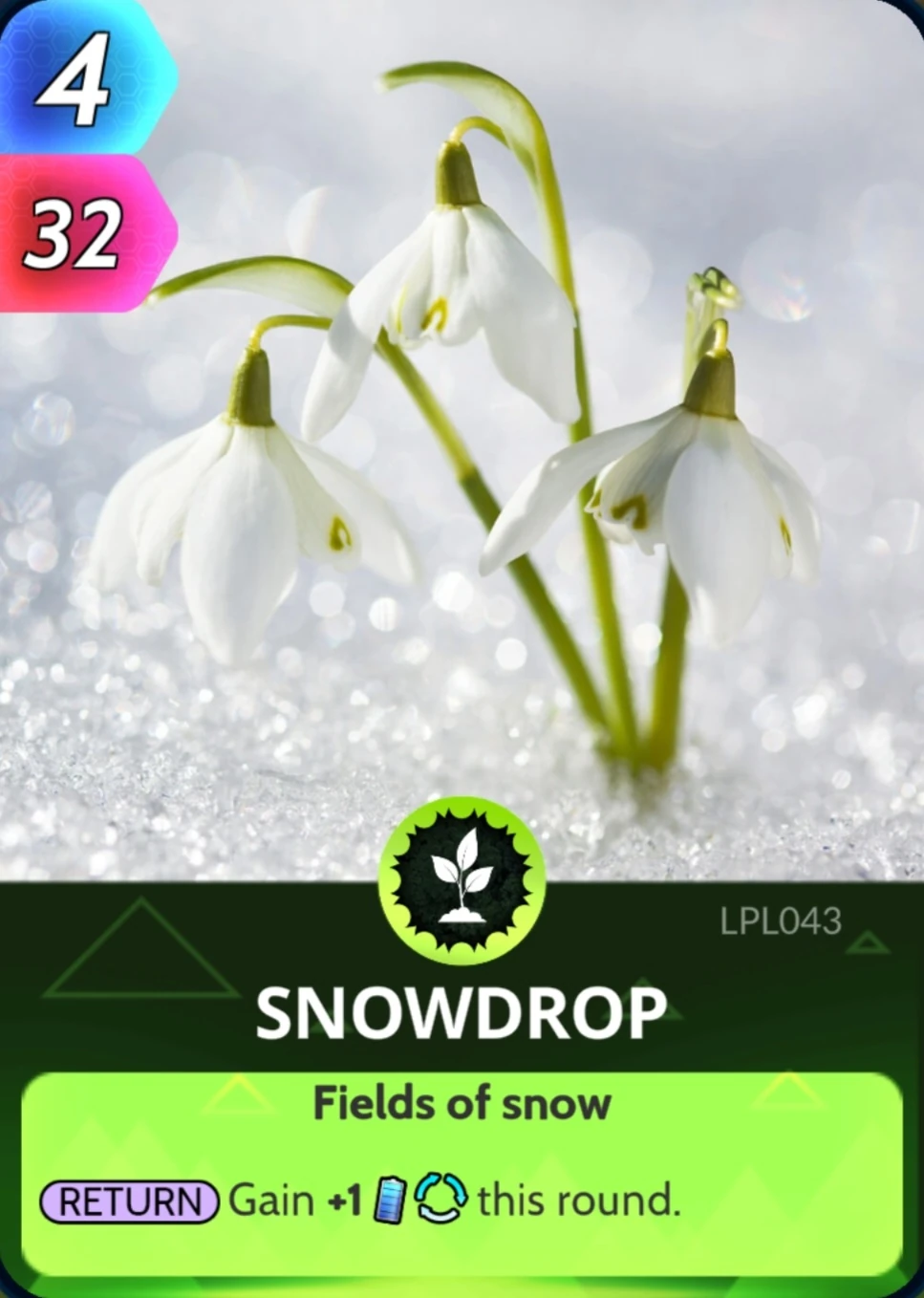Snowdrop | Cards, the Universe and Everything Wiki | Fandom