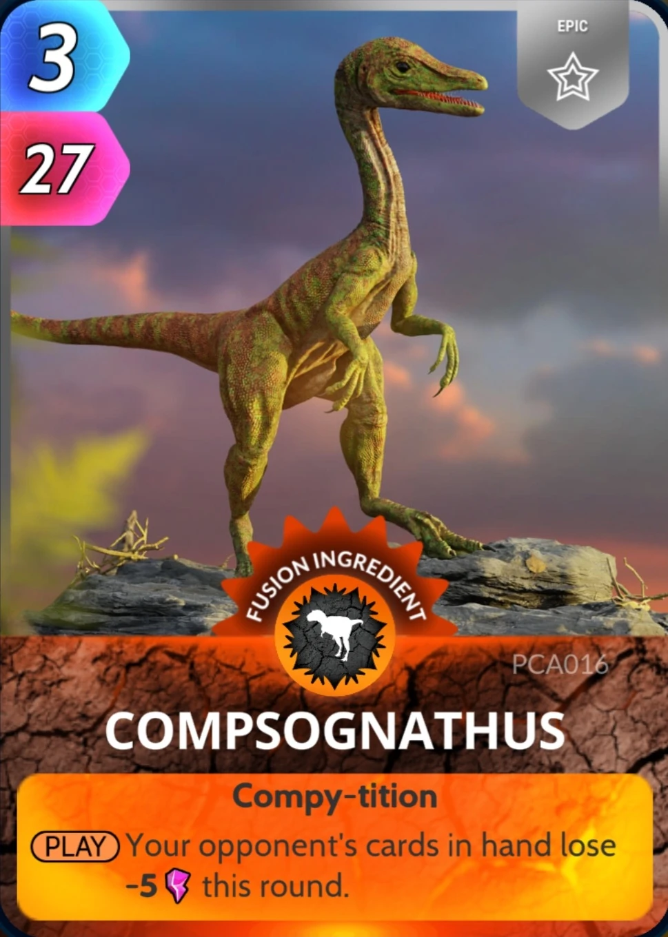 Compsognathus Cards The Universe And Everything Wiki Fandom
