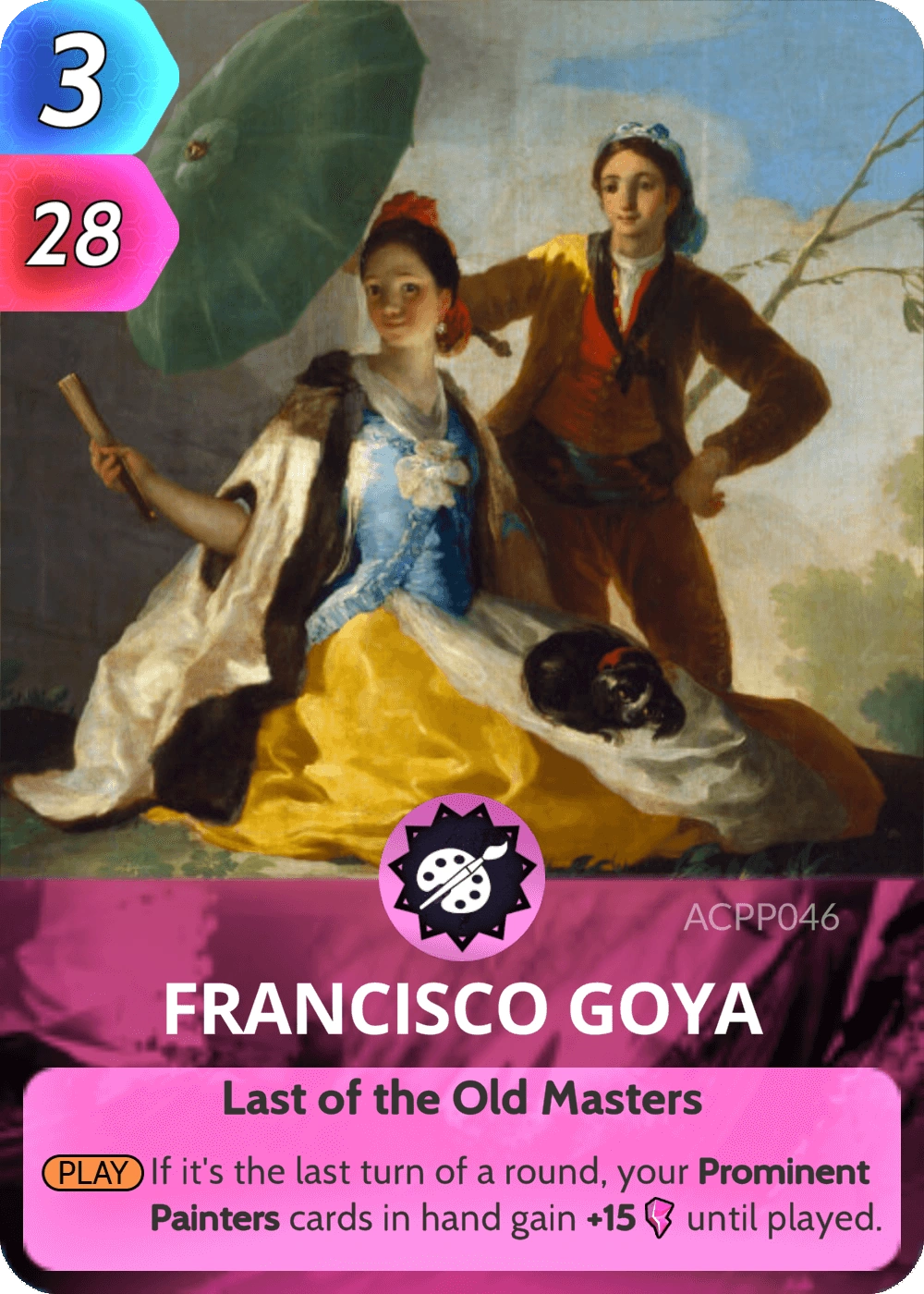 Francisco Goya | Cards, the Universe and Everything Wiki | Fandom