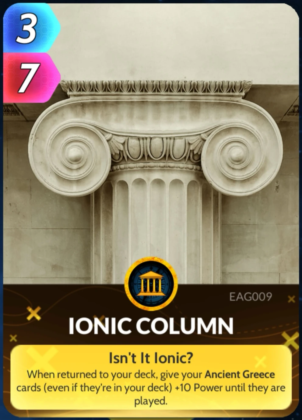 Ionic Column | Cards, the Universe and Everything Wiki | Fandom