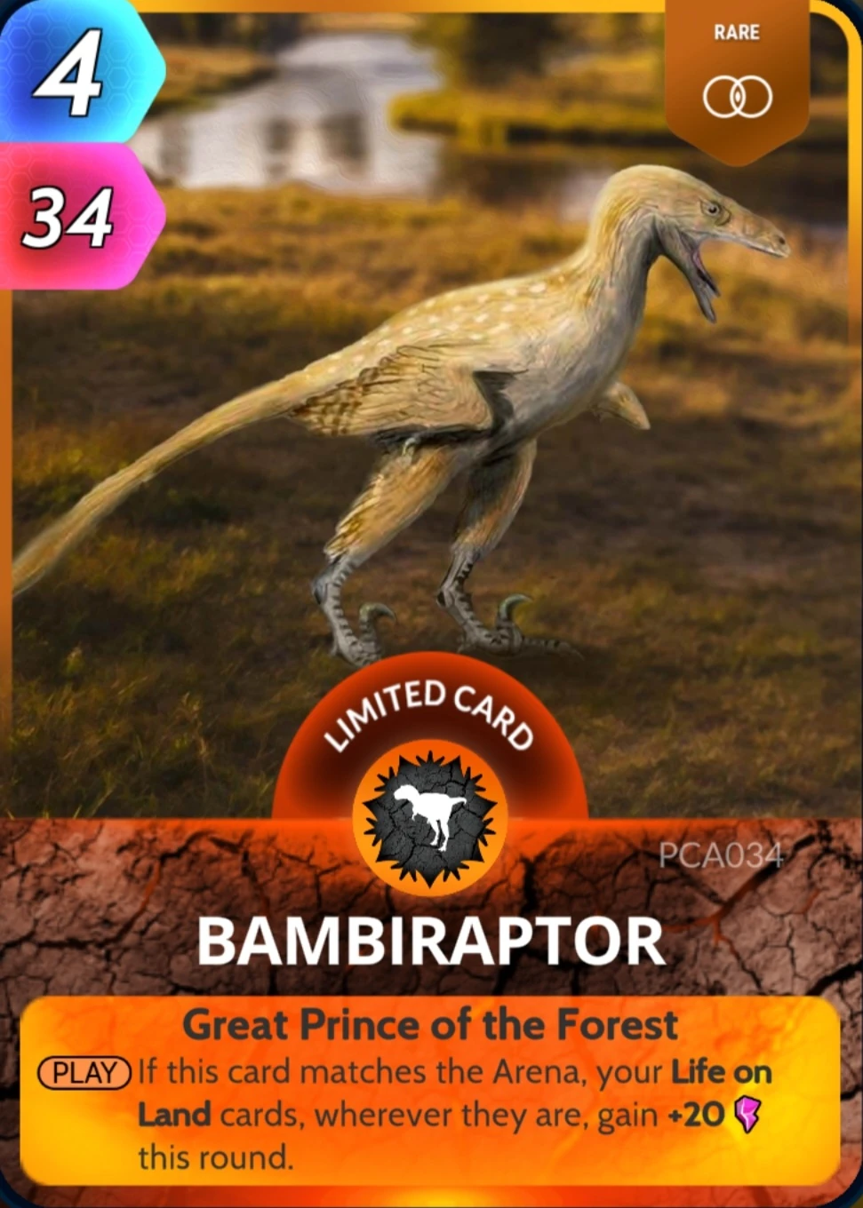 Bambiraptor | Cards, the Universe and Everything Wiki | Fandom