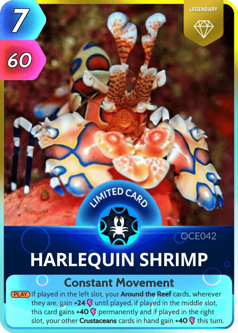 Harlequin Shrimp | Cards, the Universe and Everything Wiki | Fandom