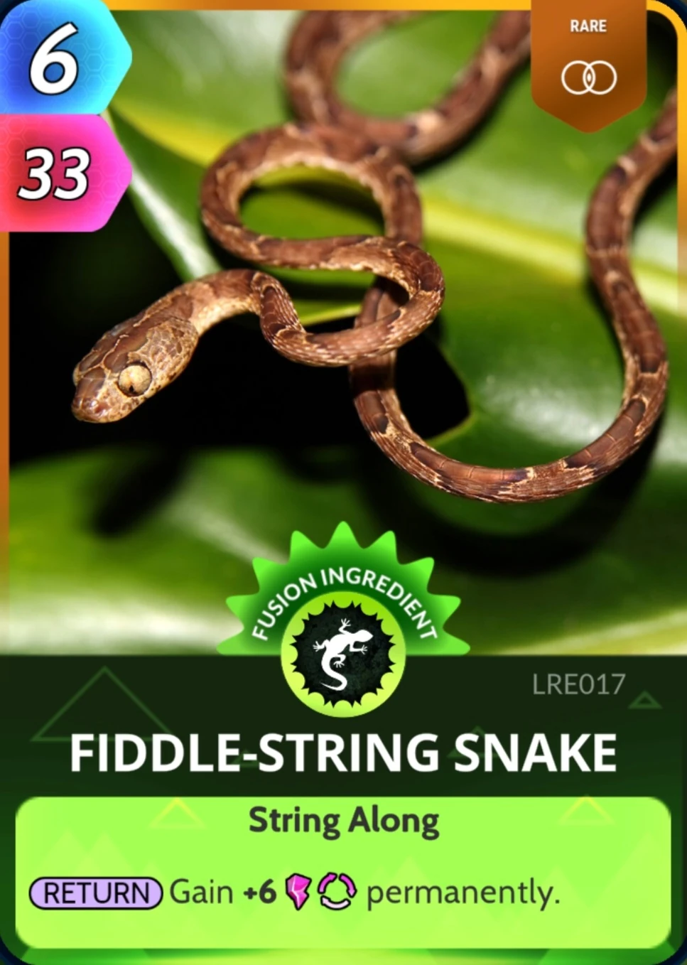 Fiddle-string Snake | Cards, the Universe and Everything Wiki | Fandom