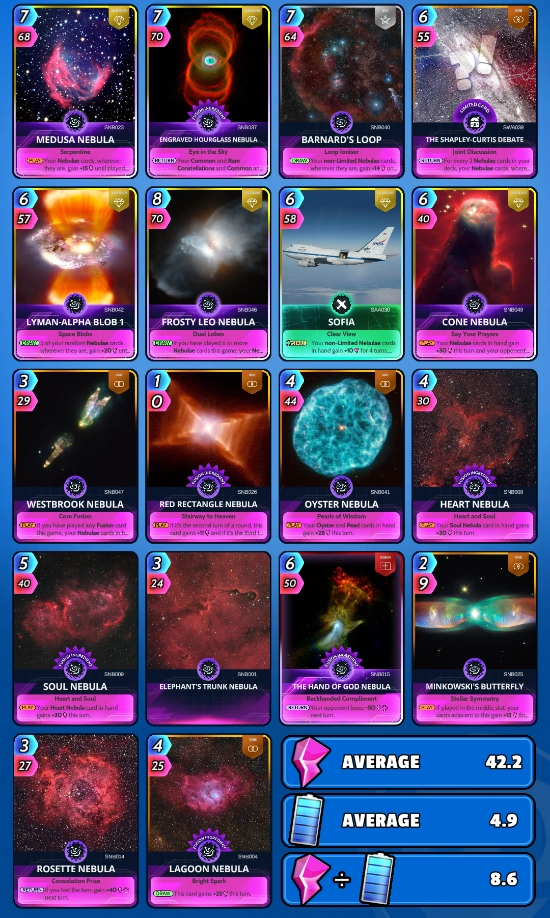 Nebulae Decks | Cards, the Universe and Everything Wiki | Fandom
