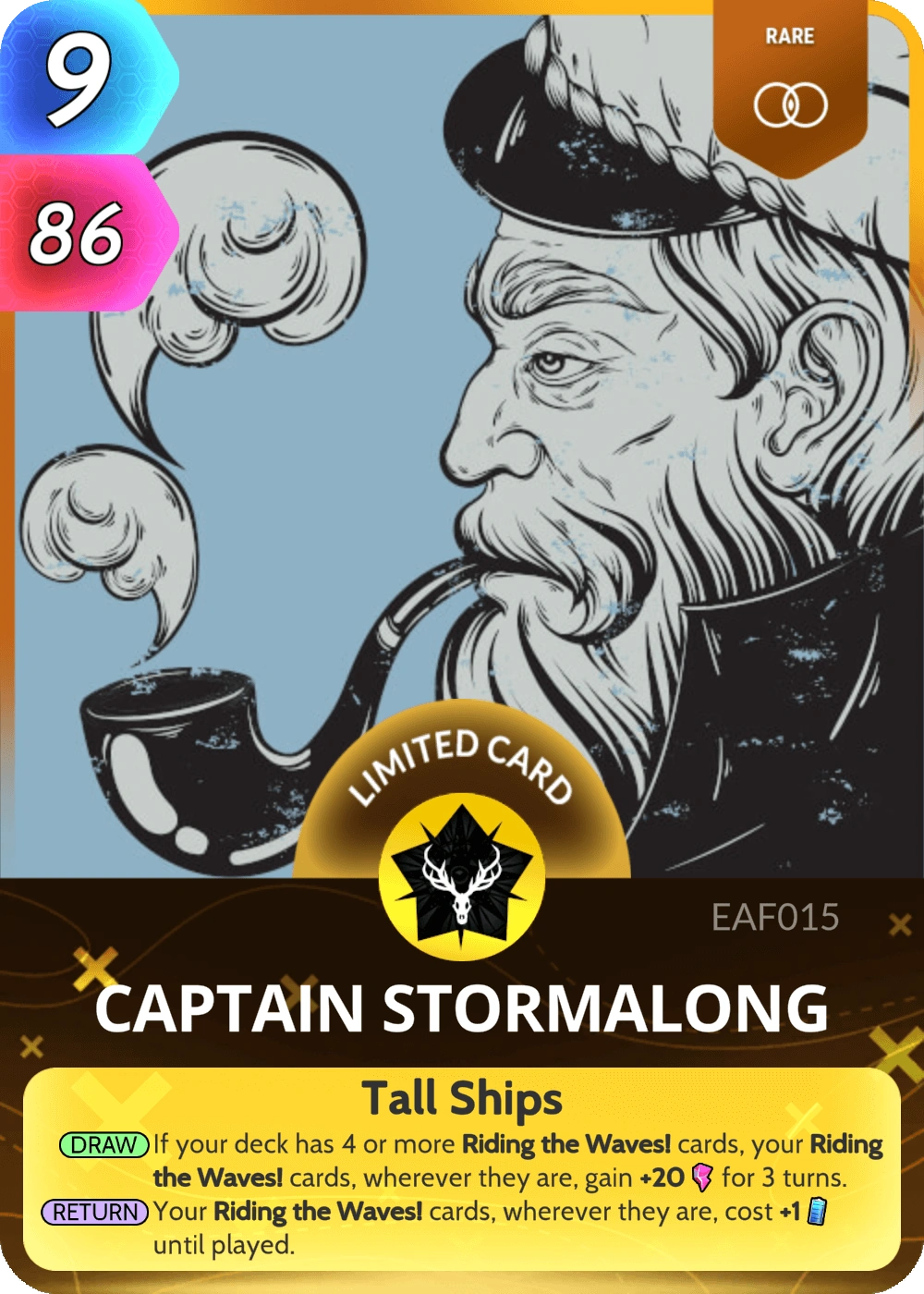 Captain Stormalong | Cards, the Universe and Everything Wiki | Fandom