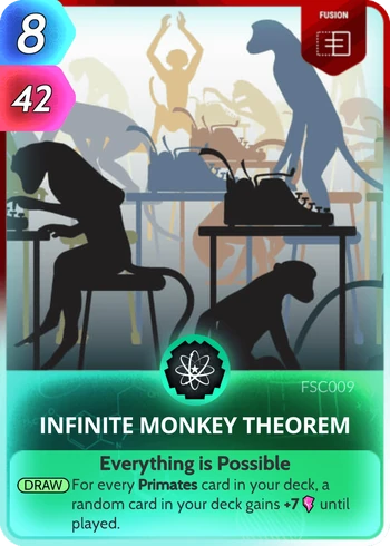 Infinite Monkey Theorem | Cards, the Universe and Everything Wiki | Fandom